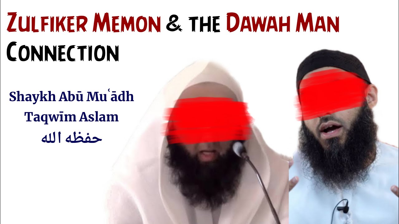 Zulfiker Memon & the Dawah Man Connection | Abu Muadh Taqweem - YouTube