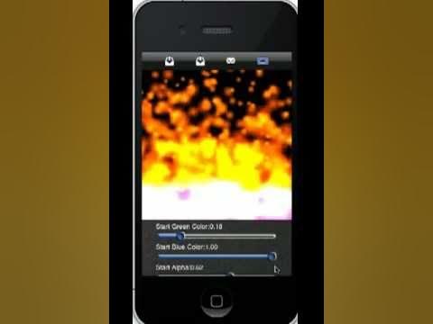 Particle Mint designer of partical systems for cocos2d.mov - YouTube