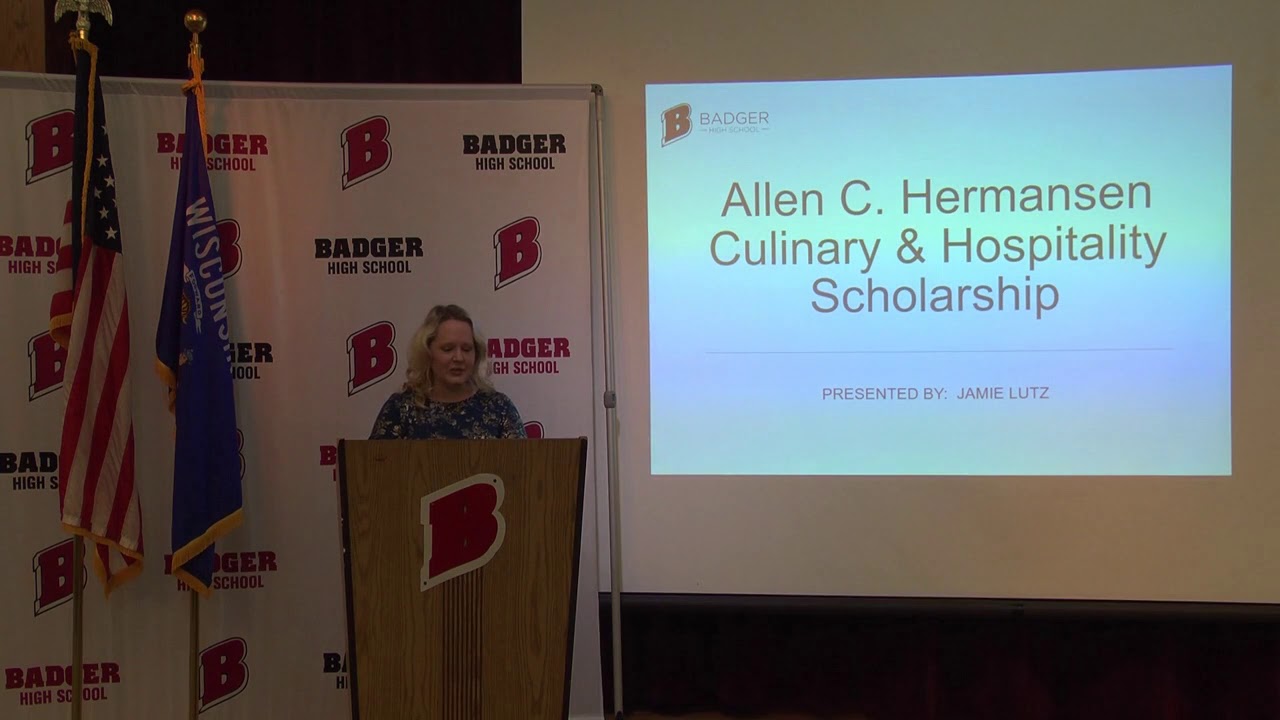 Allen C Hermansen Culinary & Hospitality Scholarship - YouTube