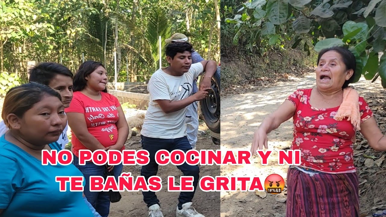 Sos una SHUCA y HUEVONA le grita DOÑA CATA a SARA y ella se le va encim4 - YouTube