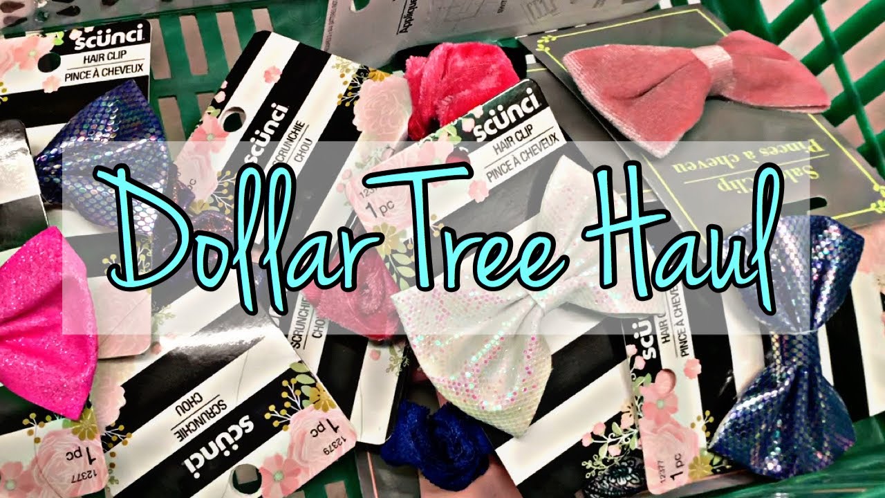 Excited!! Found so many hair accessories!! | DOLLAR TREE - YouTube