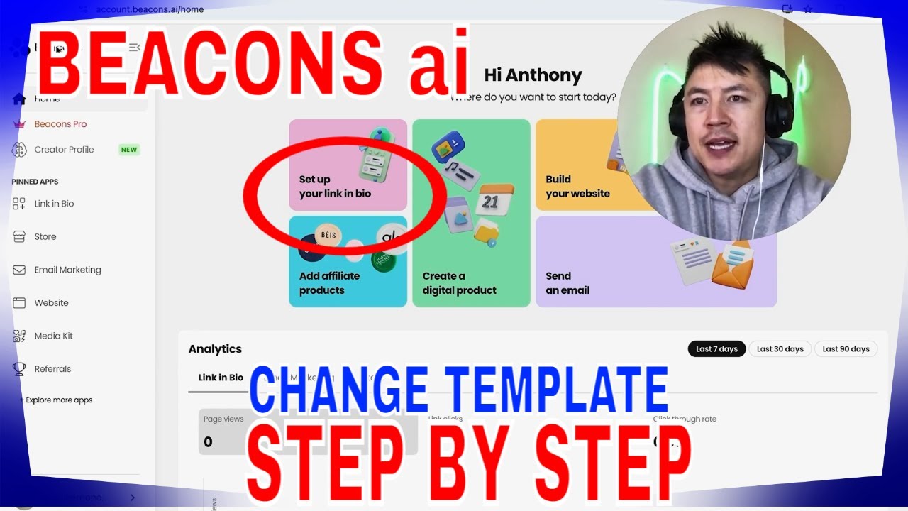 How To Change Beacons AI Theme Template 🔴 - YouTube
