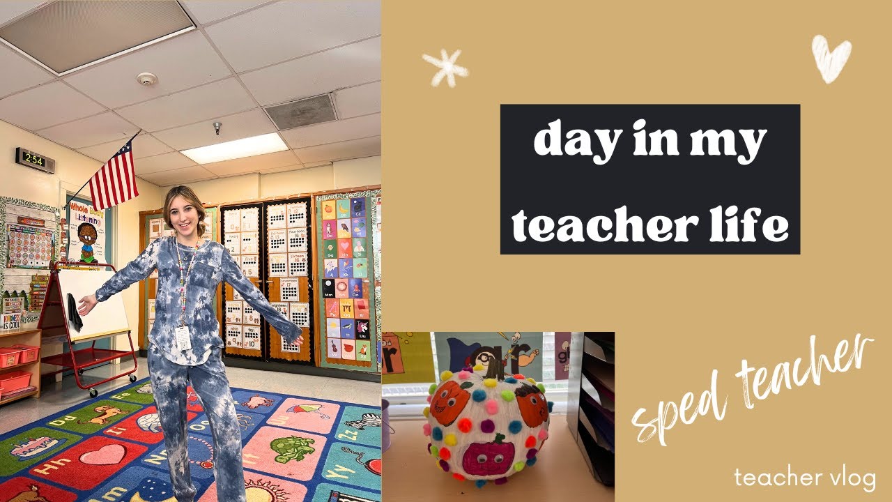 DAY IN MY TEACHER LIFE | special ed teacher (: - YouTube
