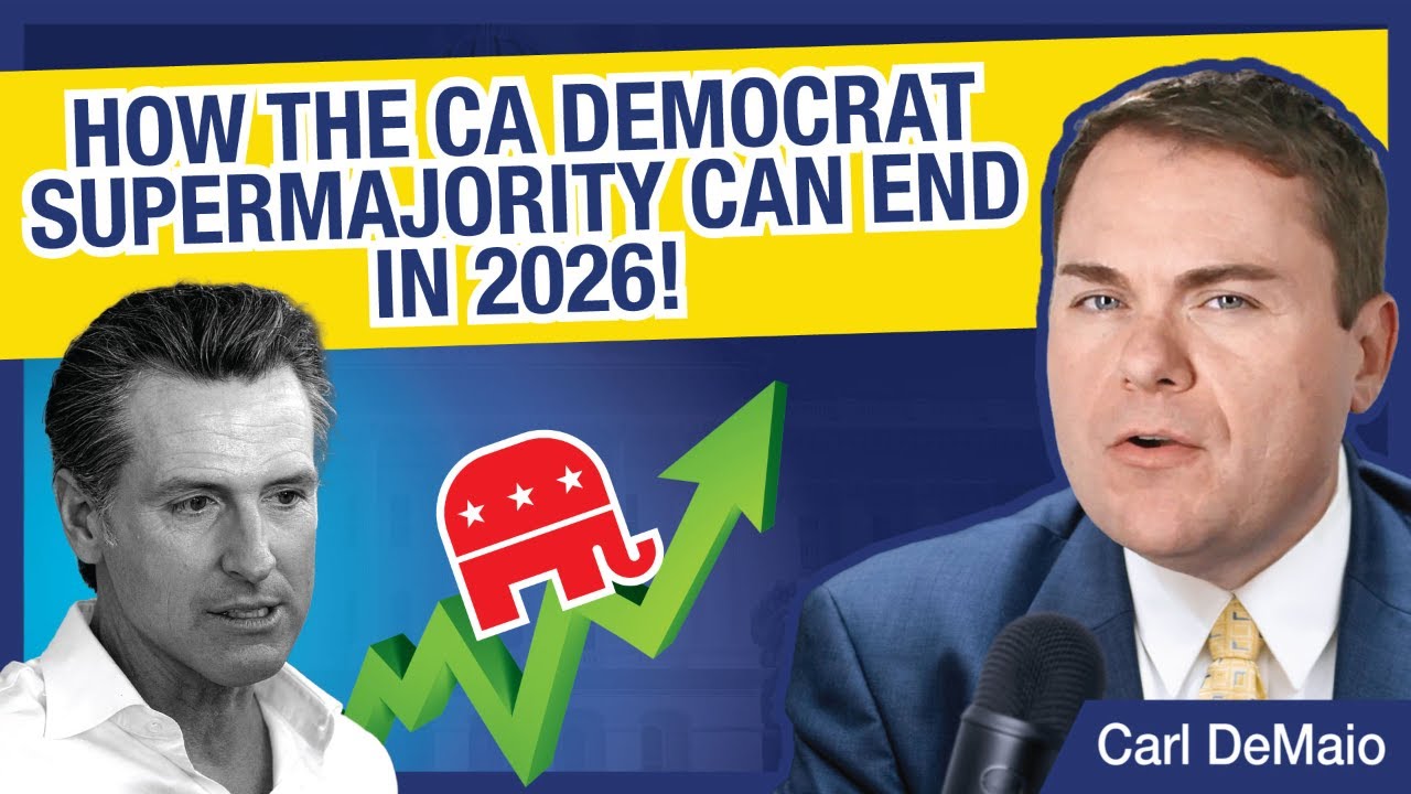 How the CA Democrat Supermajority Can End in 2026! - YouTube