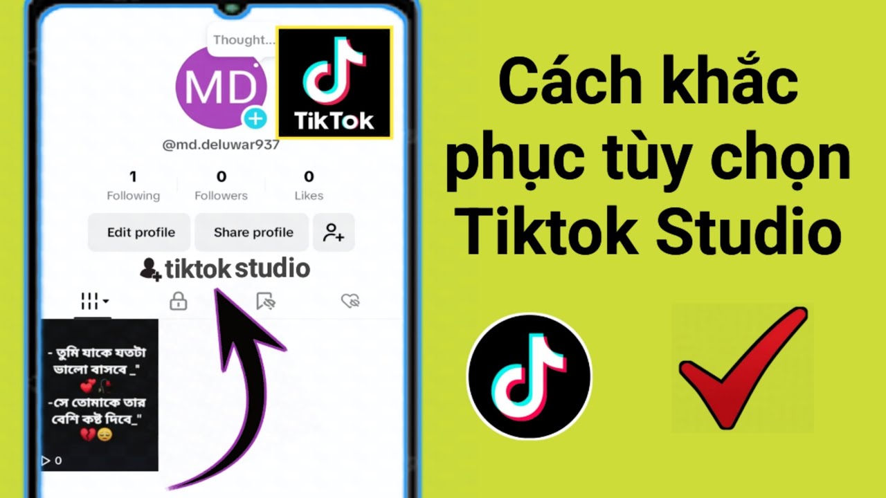 Cách khắc phục tùy chọn Tik Tok Studio không hiển thị trên Tiktok (2024 ...
