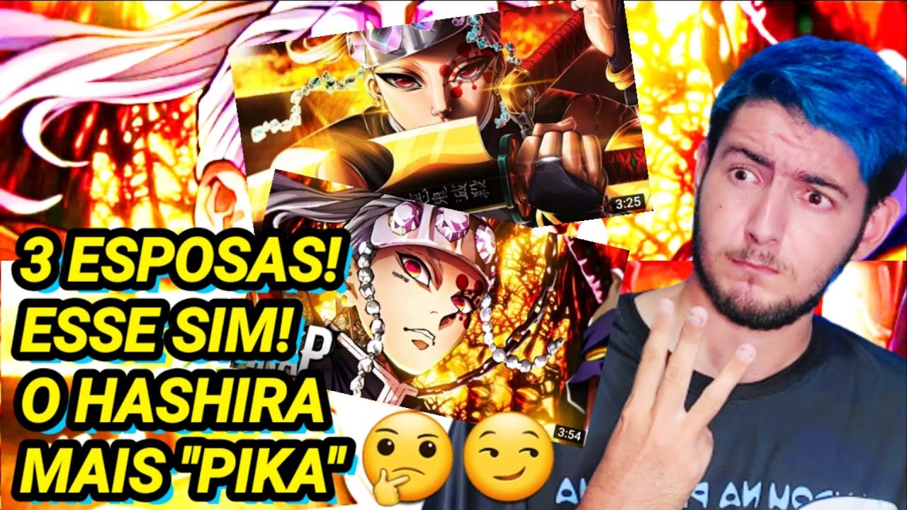 REACT (2EM1) Deus da Extravagância | Tengen Uzui | Shiny / Tengen Uzui ...