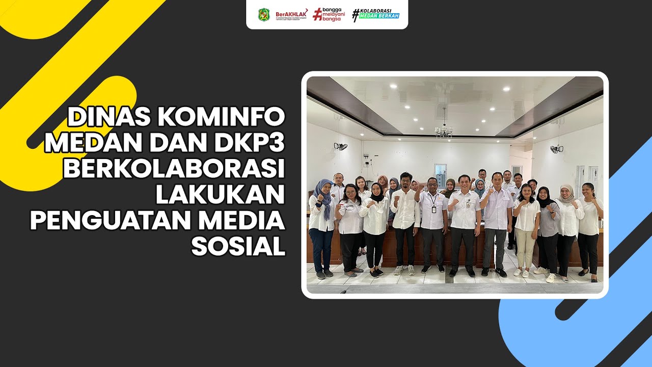 Dinas Kominfo Medan dan DKP3 Berkolaborasi Lakukan Penguatan Media Sosial - YouTube