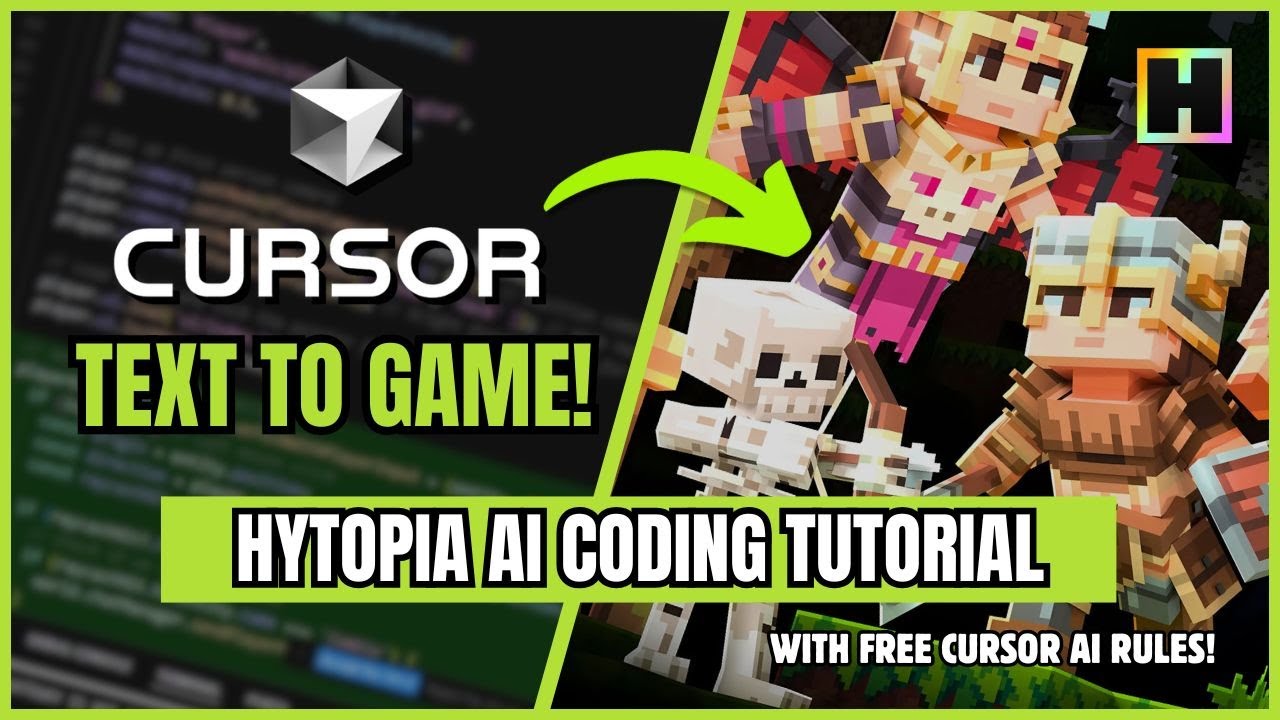 Hytopia and Cursor AI Coding Tutorial | Vibe Code Your First Video Game - YouTube