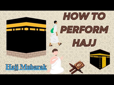 Learn How To Perform Hajj | The Hajj Poem | Hajj Mubarak From Tunn Tunn ...