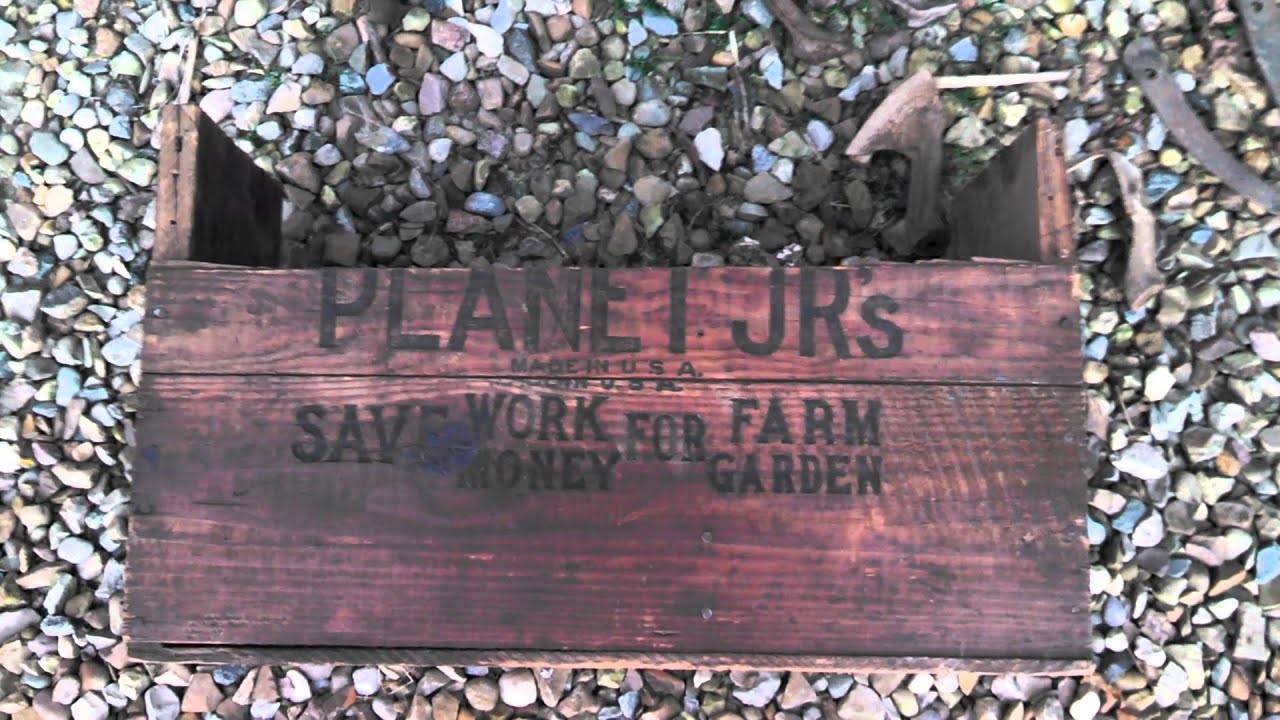 Planet Jr #25 complete gardening set - YouTube