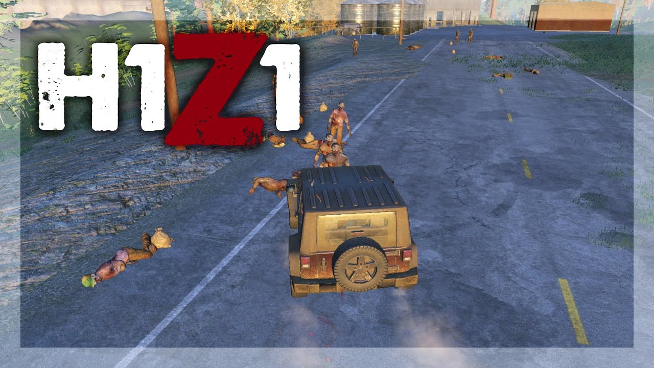 H1Z1 #055: Auto + Zombie = Blut • Let's Play H1Z1 - YouTube