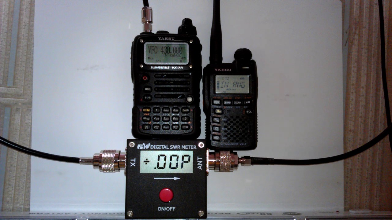 Yaesu VX-3R VX-r7R ARTS - YouTube