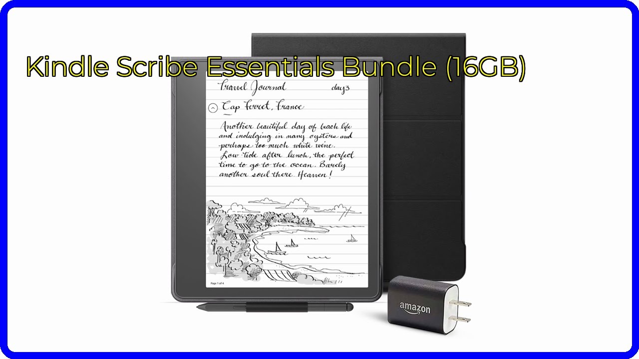 REVIEW (2024): Kindle Scribe Essentials Bundle (16GB). ESSENTIAL details. - YouTube