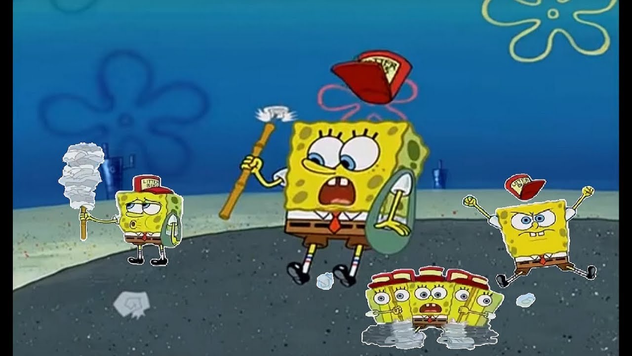 Spongebob Squarepants - Pricking Litter 1Hour - YouTube