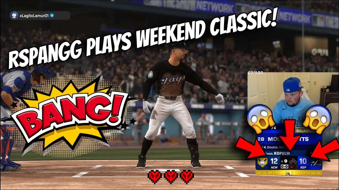 RSPANGG PLAYS THE WEEKEND CLASSIC!! MLB THE SHOW 25 RANKED GAMEPLAY ...