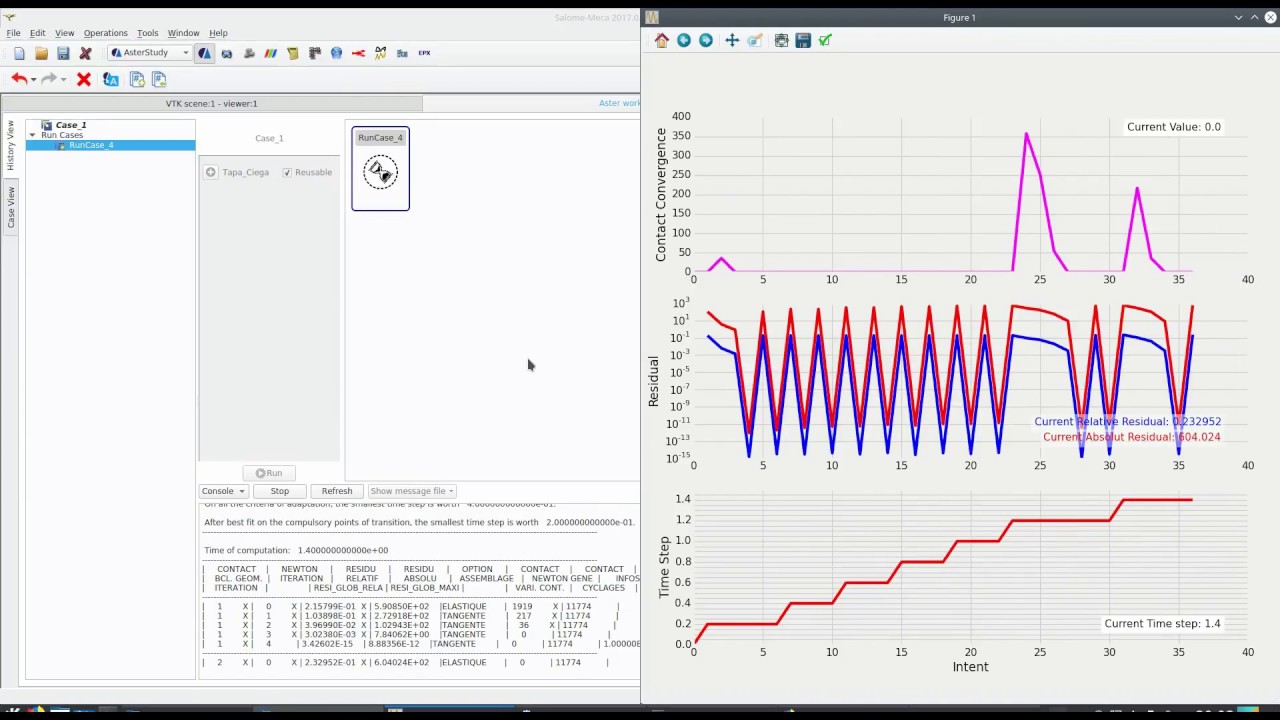 Monitor Simulations Code_Aster plots - YouTube
