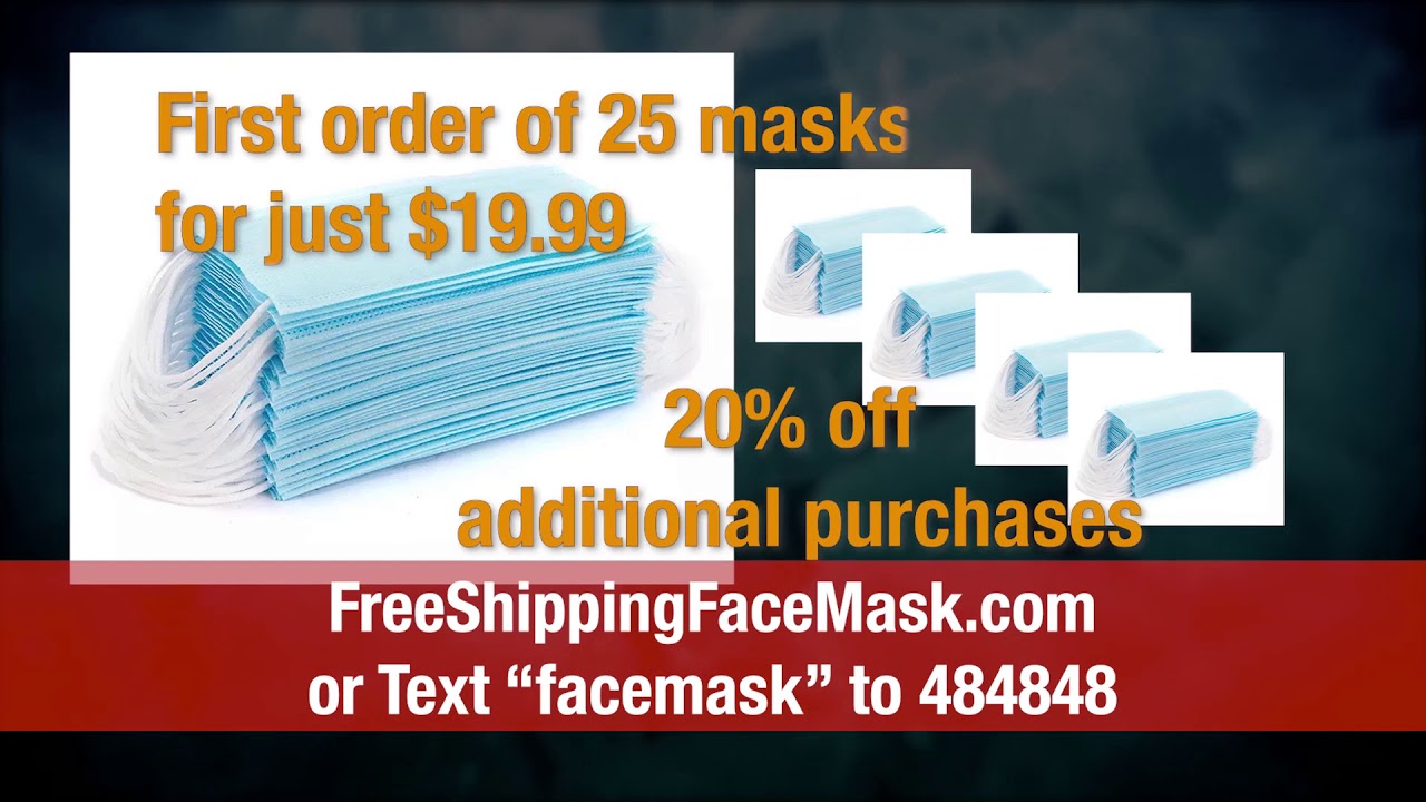 free shipping face mask - YouTube