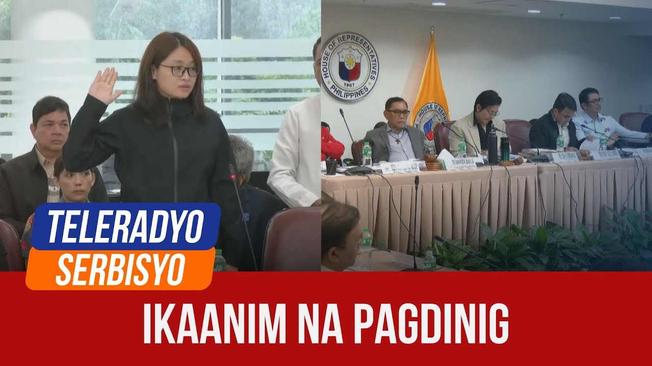 House quadcom starts 6th probe focused on POGO | Teleradyo Serbisyo (19 ...