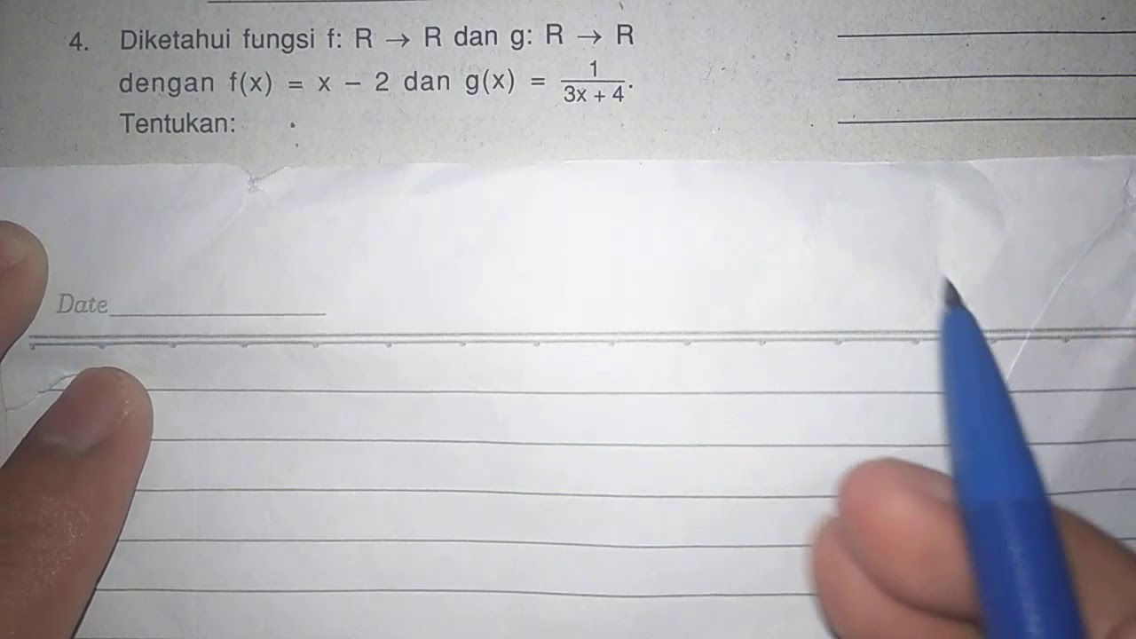Diketahui Fungsi F R R Dan G R R Dengan F x 2x 7 Dan G x X diketahui-fungsi-f-r-r-dan-g-r-r-dengan-f-x-2x-7-dan-g-x-x