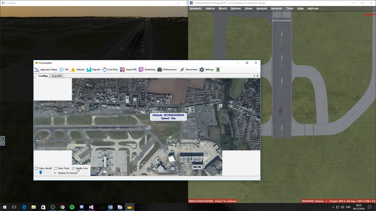 FsToolkitPro - XP10 and P3D Moving Aircraft with a single Application ...