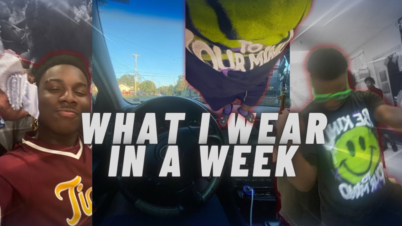 WHAT I WEAR IN A WEEK *SPIRIT WEEK EDITION* - YouTube