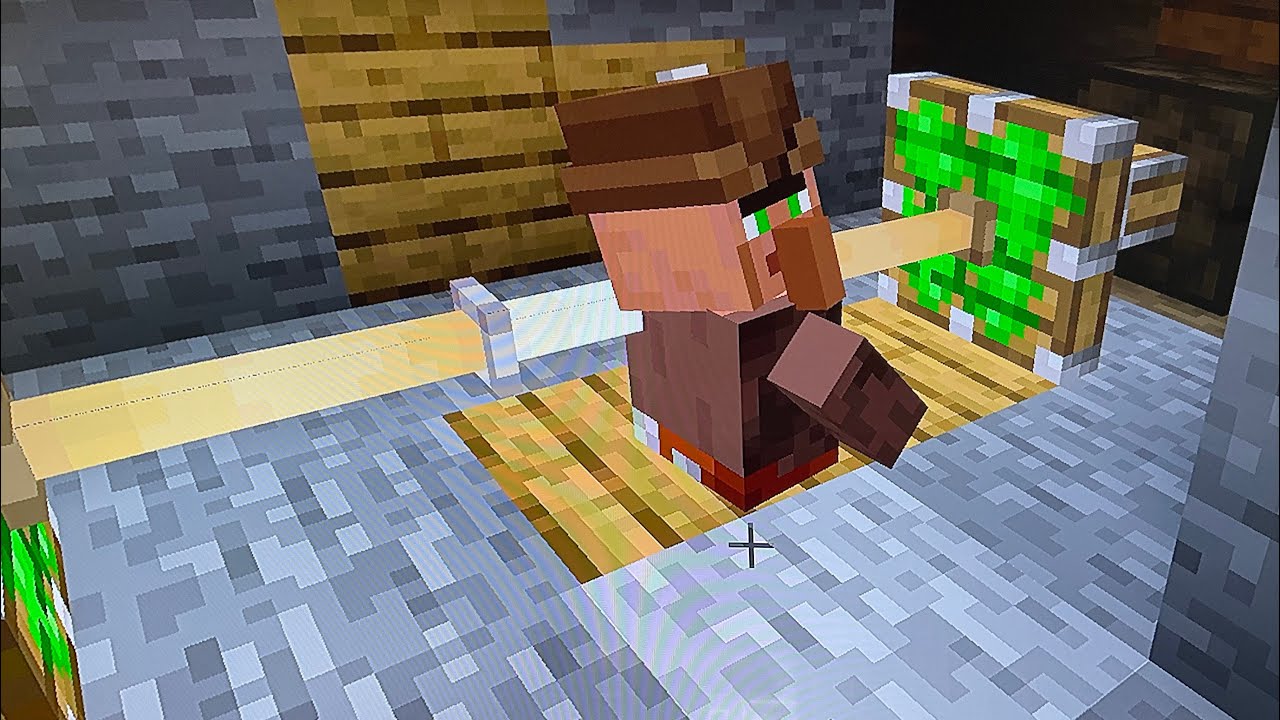 So… I made a villager torture chamber - YouTube