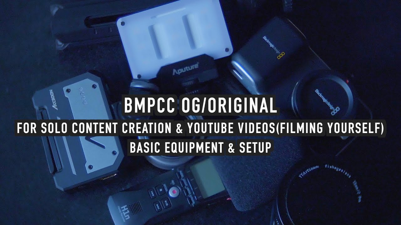 BMPCC OG/Original | For Solo Content Creation & Youtube Videos (Filming ...