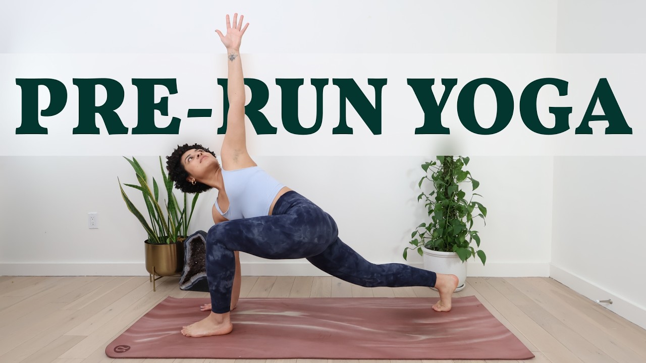 10-Minute Pre-Run Yoga: Warm Up & Activate for Injury Prevention - YouTube