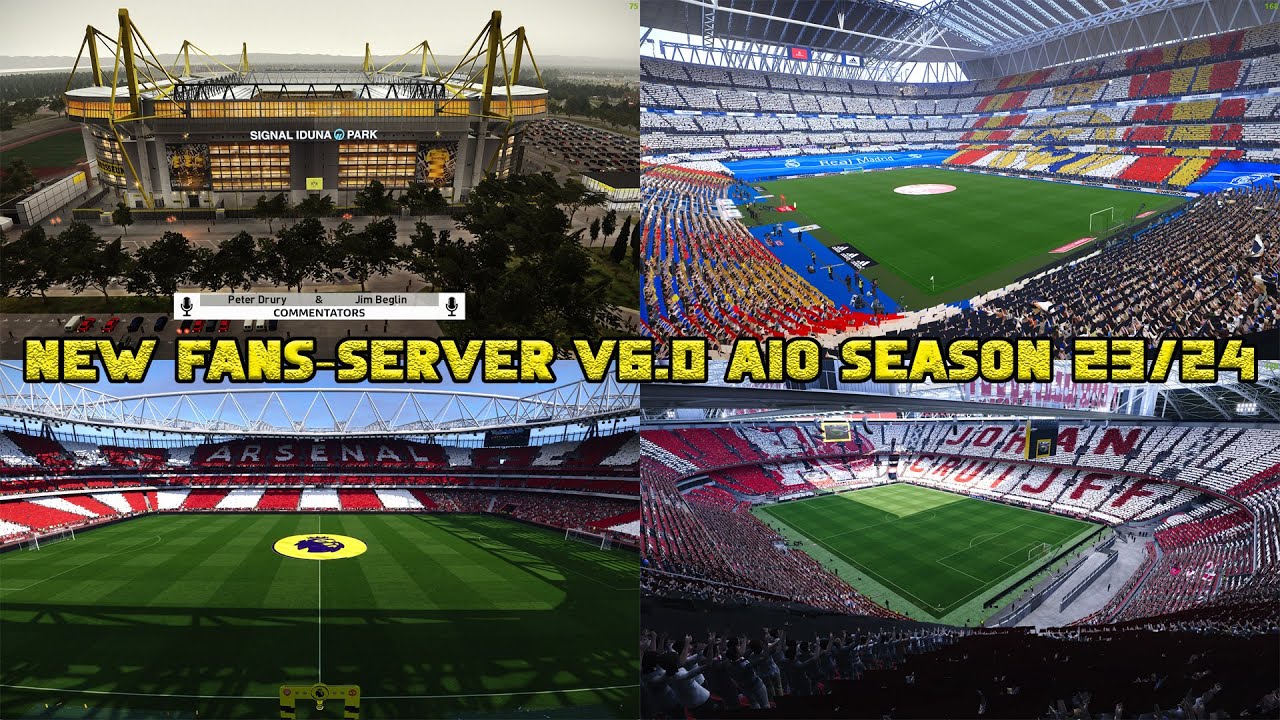 NEW FANS-SERVER V6.0 AIO SEASON 23/24 || ALL PATCH COMPATIBLE ...