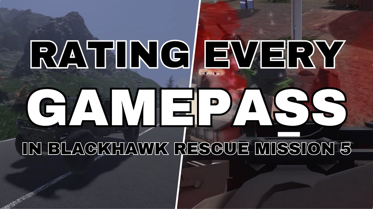 rating every GAMEPASS in bhrm5 - YouTube