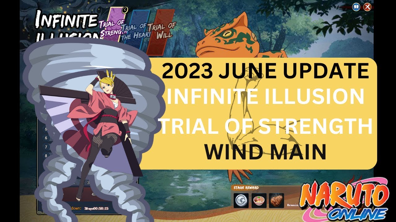 Trial of Strength June 2023 - Wind Main | Naruto Online - YouTube