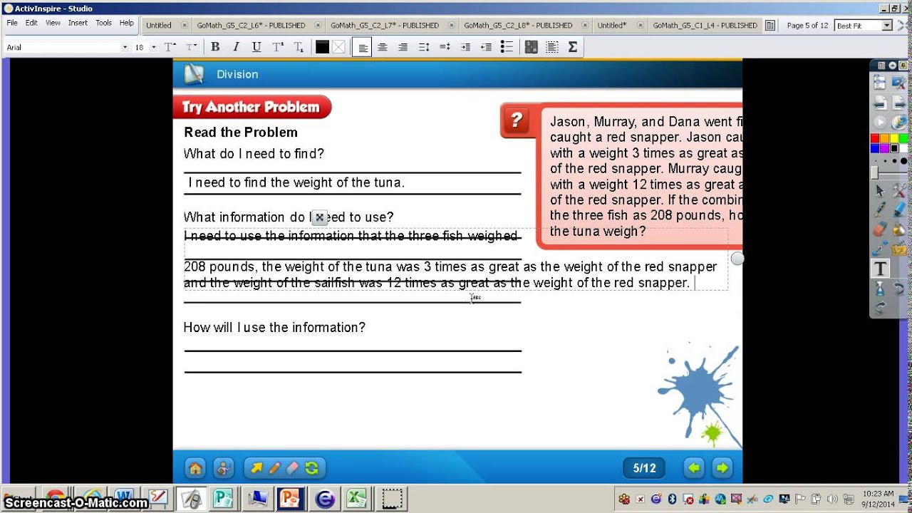 Problem Solving: Division - YouTube