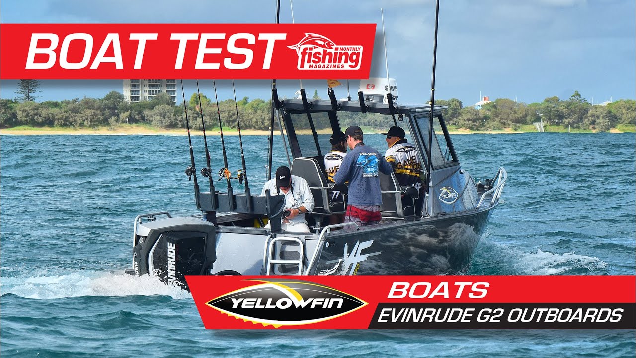 Tested: Yellowfin Boats with Evinrude G2 outboards - YouTube