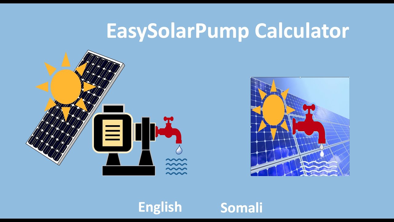 Easy Solar Pump Calculator app - YouTube