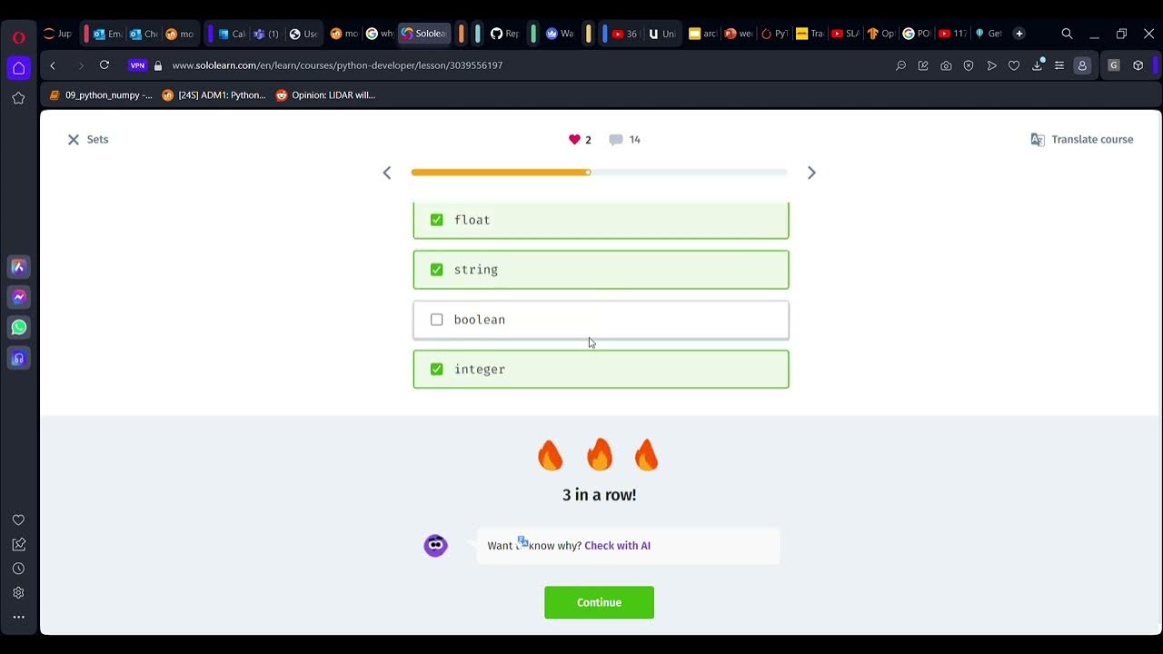 54 Sets | Python Developer | Sololearn - YouTube