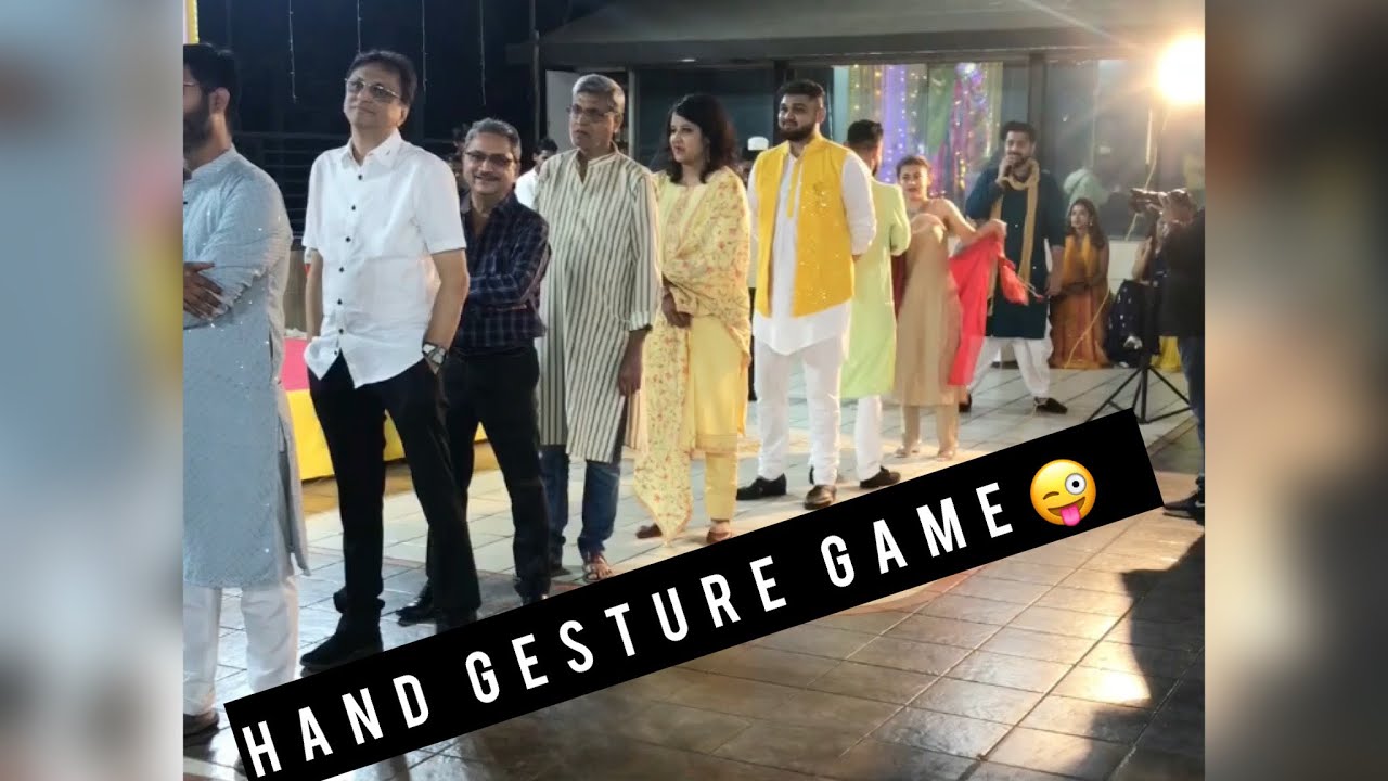 Funny Hand Gesture Game || Anchor Amarpreet - YouTube