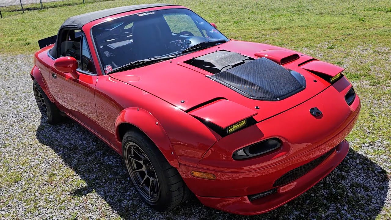 Supercharged 600HP Miata OUT OF CONTROL? - YouTube