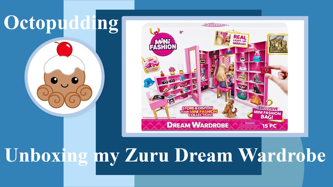 Unboxing my Zuru Mini Fashion Dream Wardrobe - YouTube