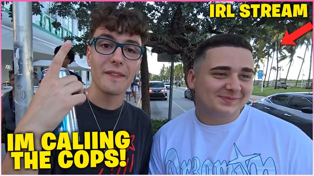 CLIX FREAKS OUT After ALMOST Getting KIDNAPPED in MIAMI & Gets PRESSED ...