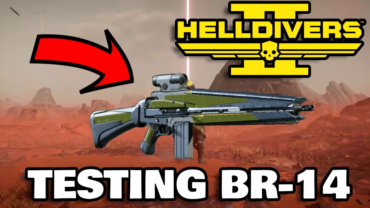 Helldivers 2 - TESTING THE NEW BR-14 Adjudicator Rifle! - Is it Worth ...