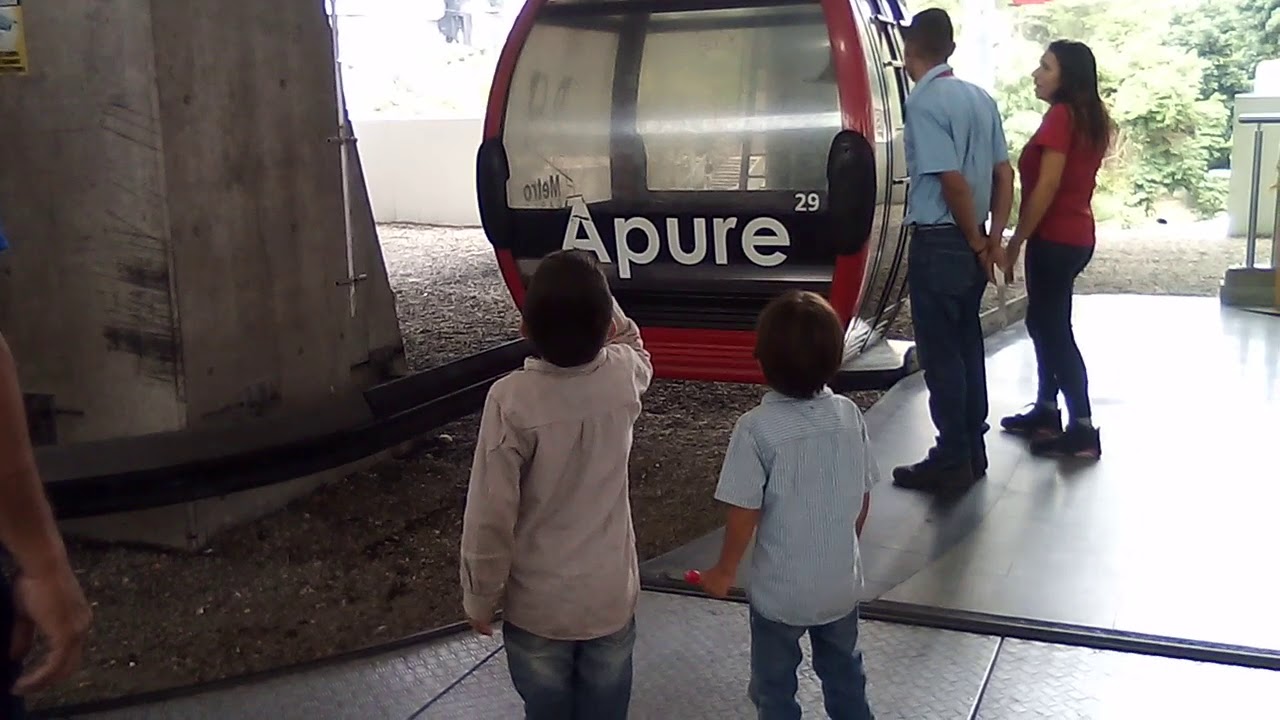 Metro cable San Agustín, Caracas-Venezuela - YouTube