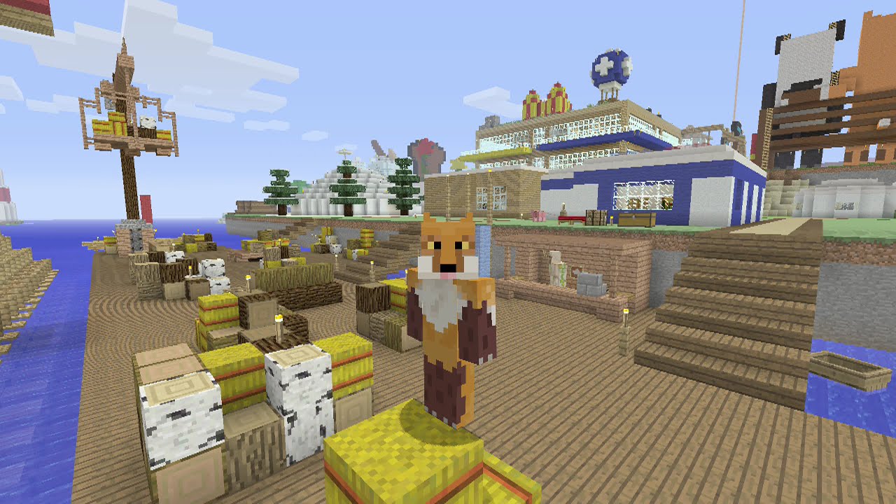 Minecraft Xbox - Waterfront Rentals (53) - YouTube