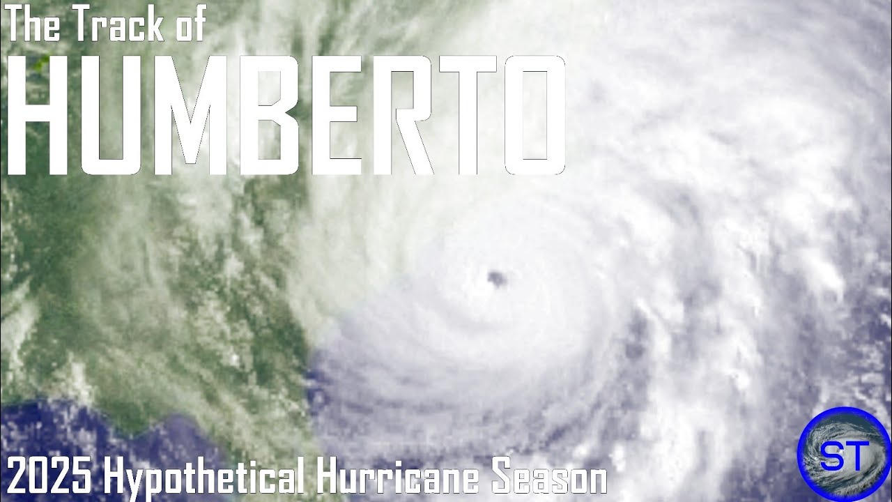 The Track of Hypothetical Hurricane HUMBERTO (2025) - YouTube