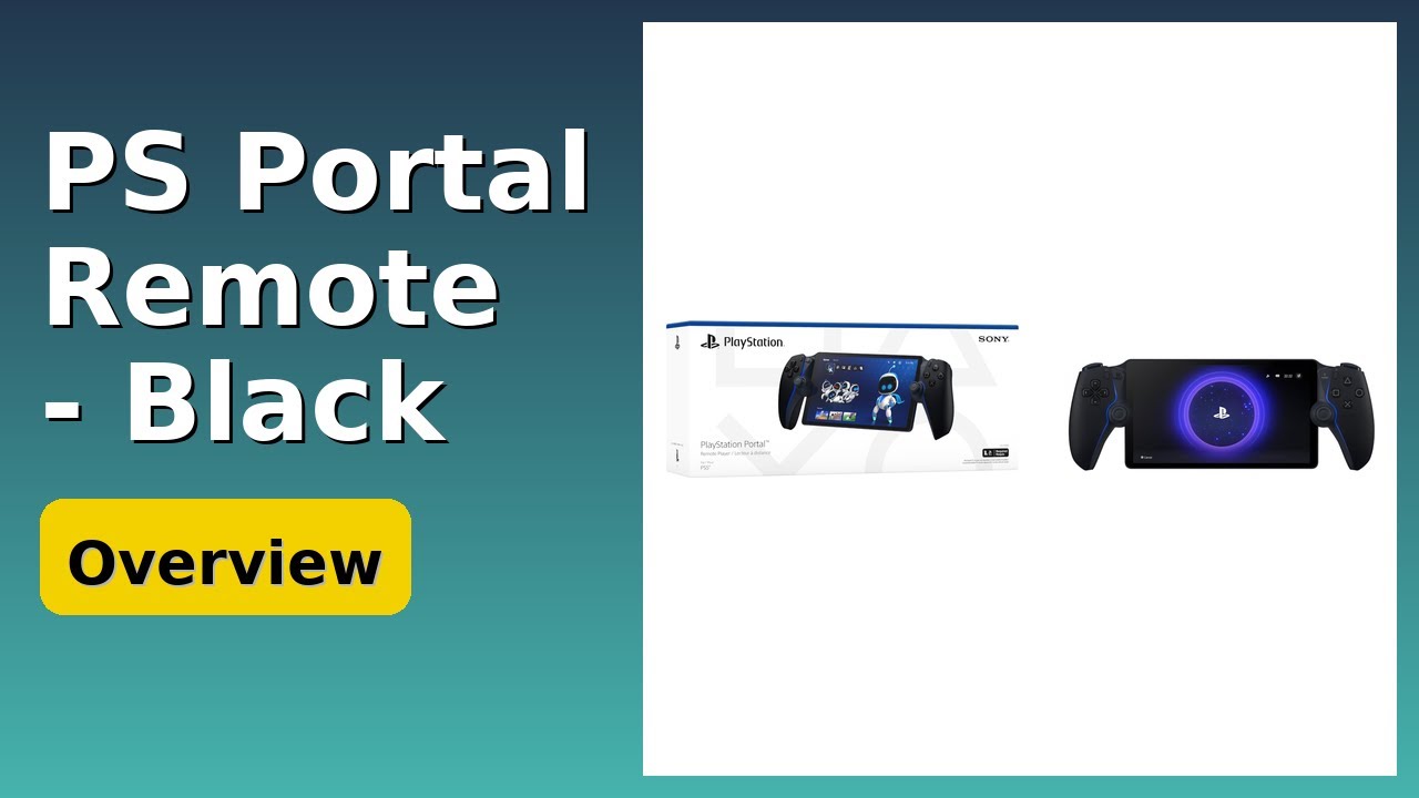 REVIEW (2026): PS Portal Remote - Black. Features. - YouTube