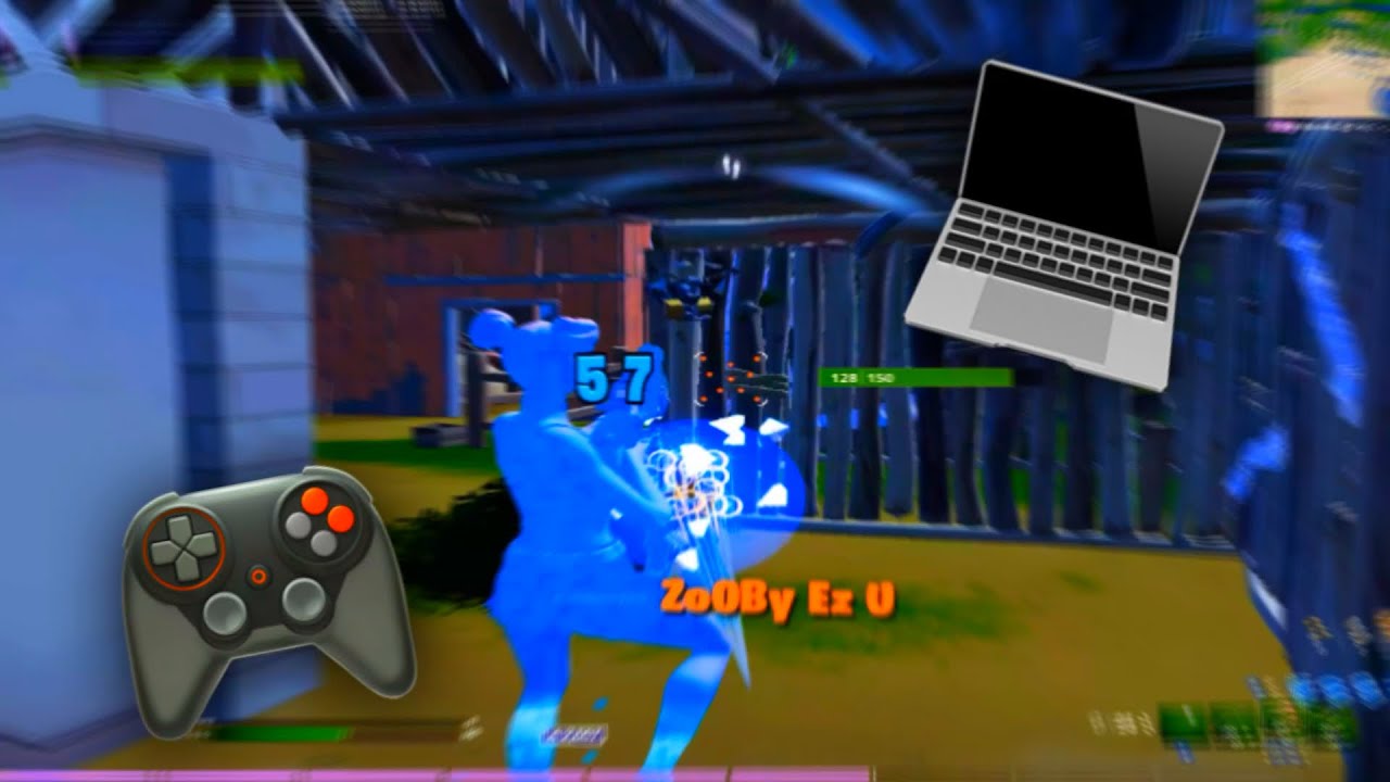 Controller on *LAPTOP* ( INSANE PIECE CONTROL 😱💻) - YouTube