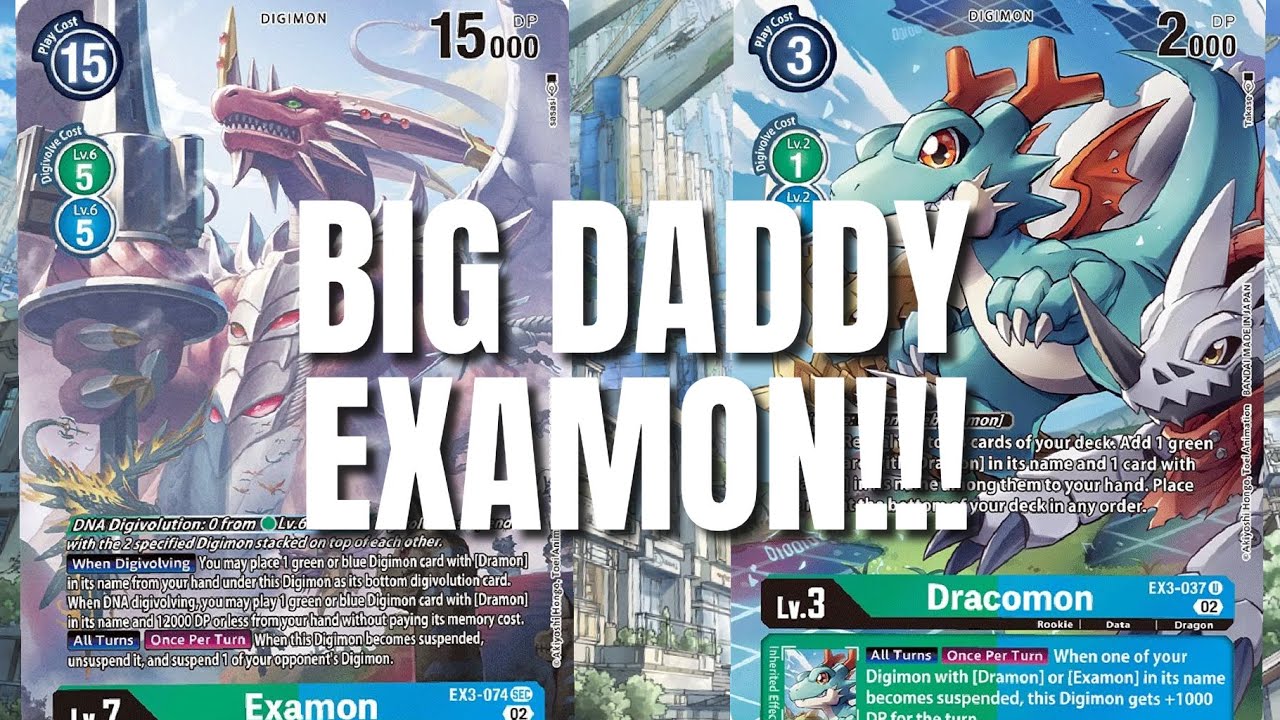 THE LAST ROYAL KNIGHT IS HERE!!! Examon Deck Profile Digimon TCG: (English EX3 Format) - YouTube