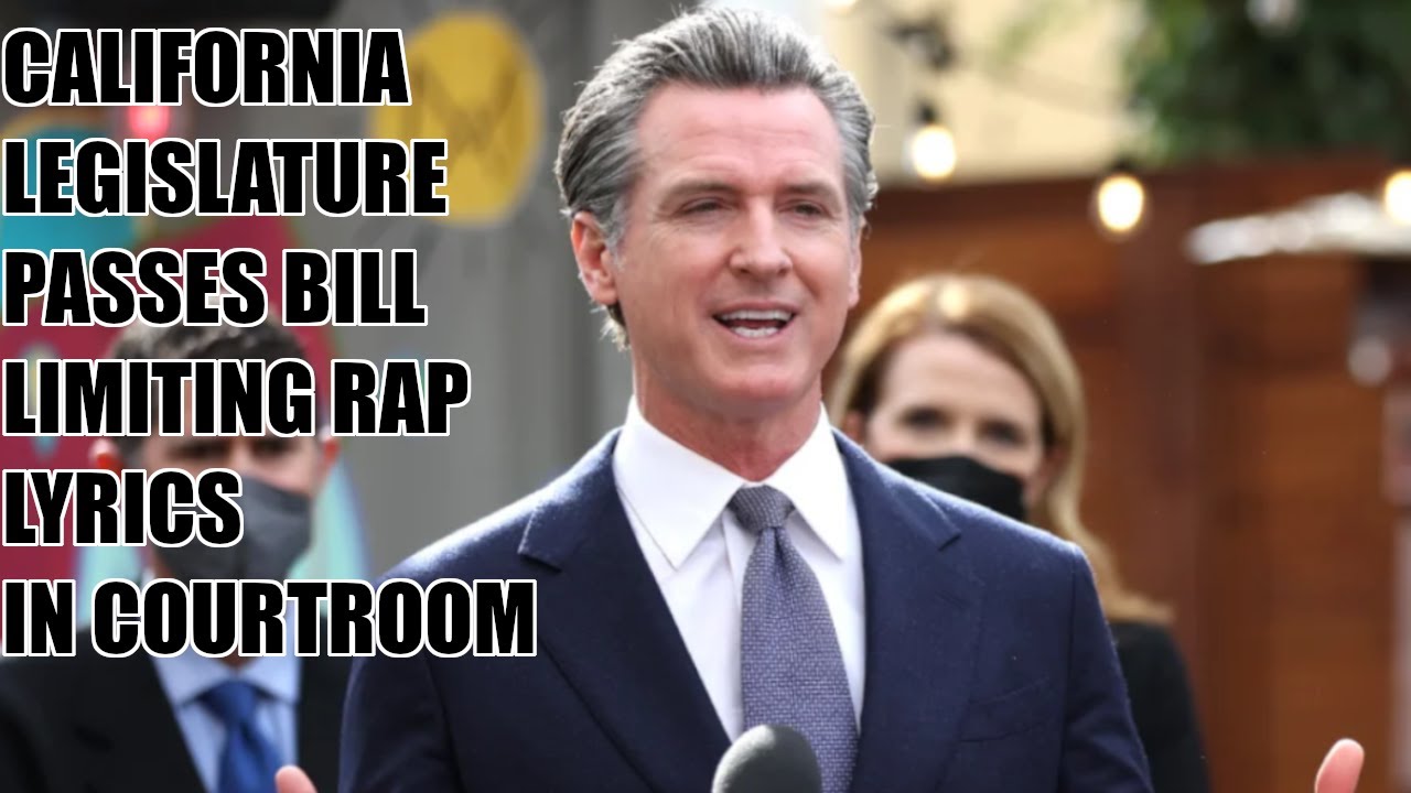 SHOCK: California PASSES Law BANNING Rap Lyrics From Being Used Against ...