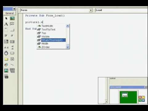 Visual Basic 6 - Auto Resize - YouTube