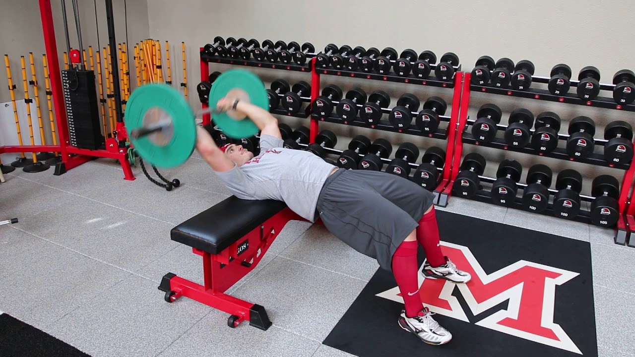 Curl Bar Pullovers - YouTube