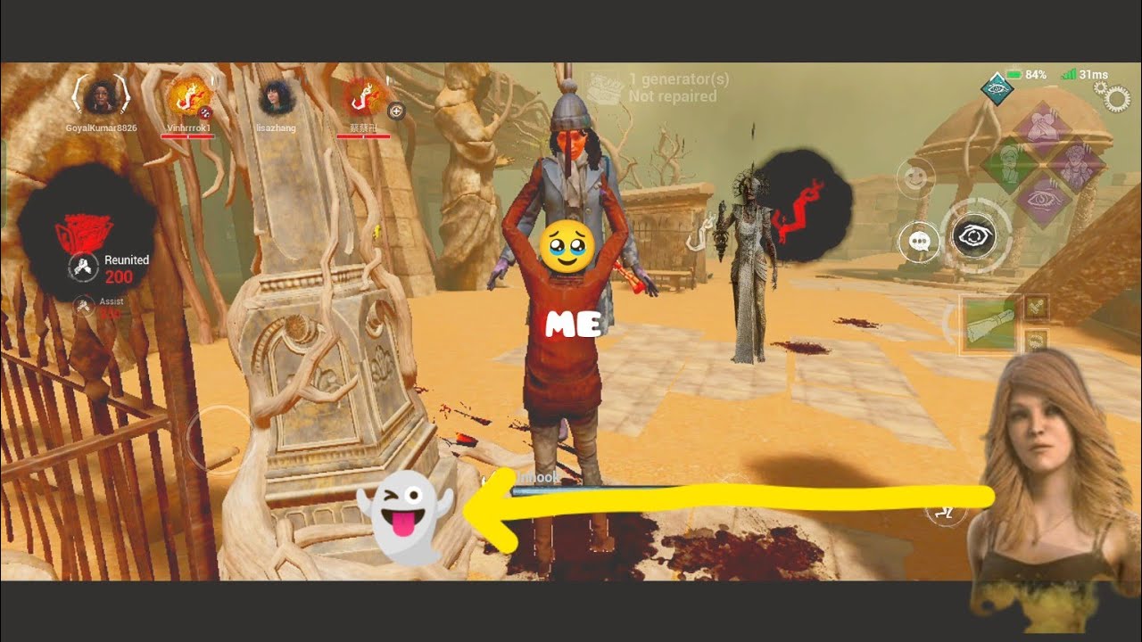 🔥😬Together we are survivors but one is a puppet. Dbd Mobile Gameplay ...